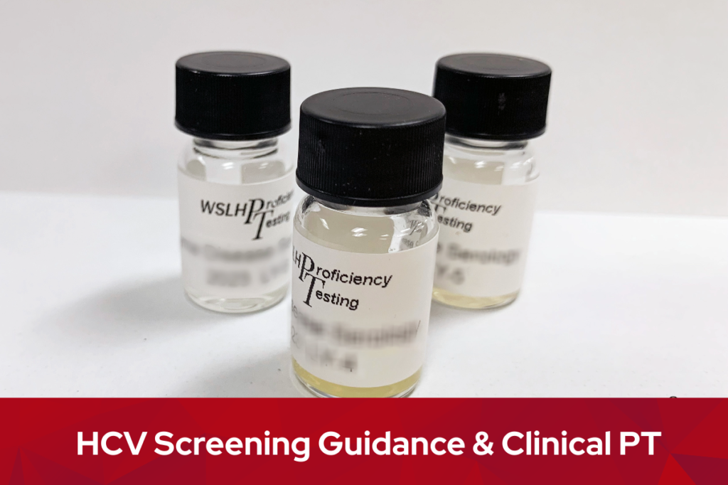 Updated Hep C screening guidance & HCV proficiency testing